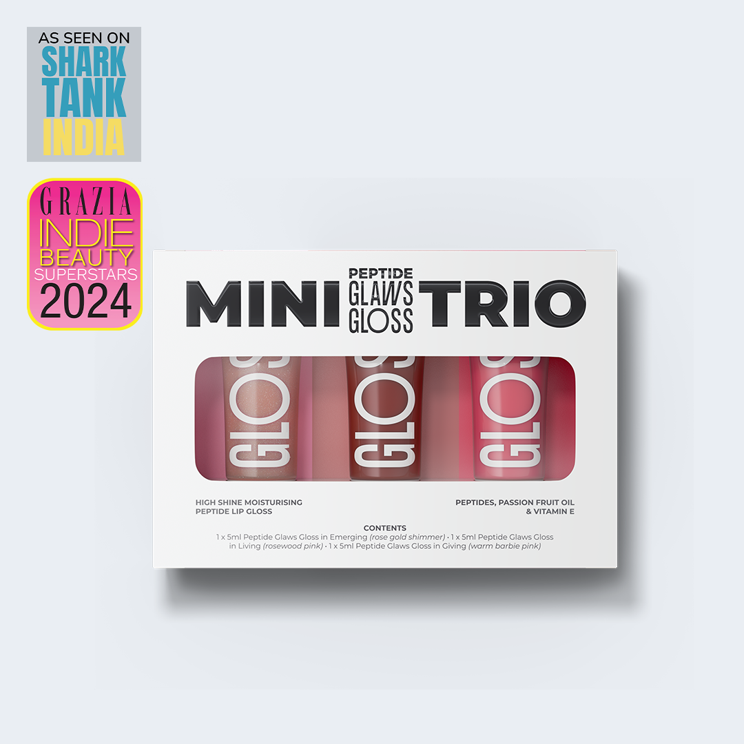 Trio Mini Peptide Glaws Gloss – FAE BEAUTY